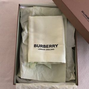 Burberry | Shoes | Burberry Haymarket Check Print Light Bluewhite And ...